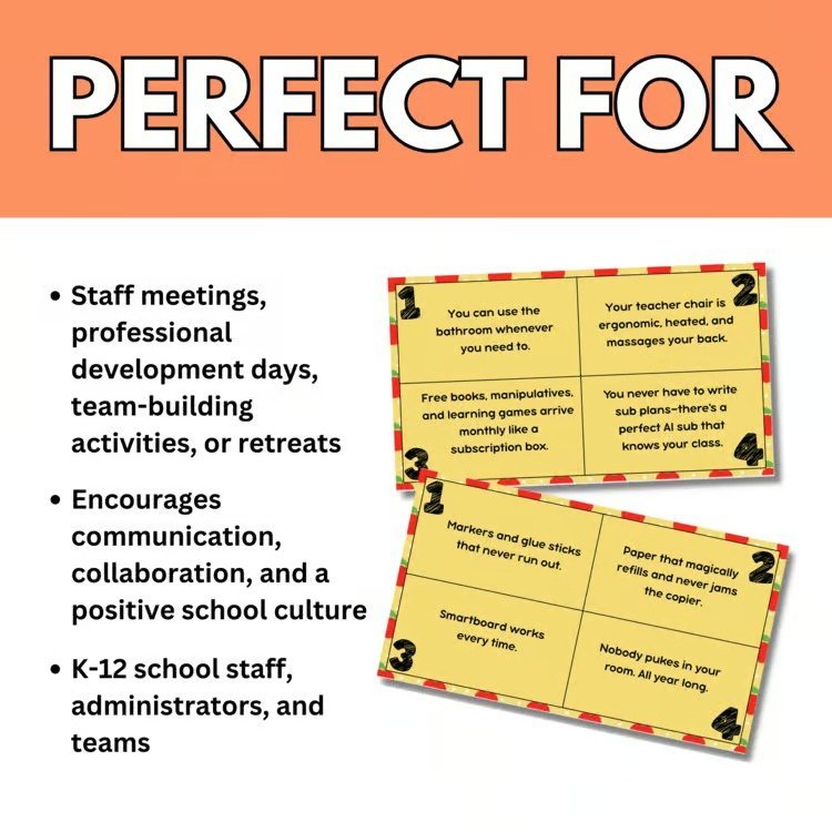 4 Corners: Teacher Edition | Staff Meeting & PD Icebreaker Game, Morale ...